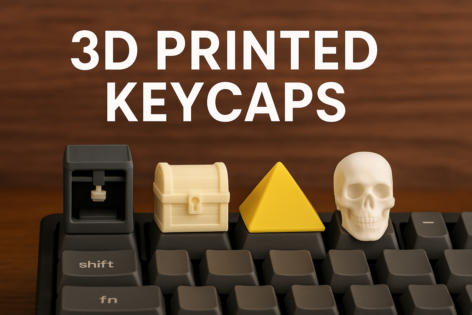 3D Printed Keycaps: A New Option for Personalized Mechanical Keyboards