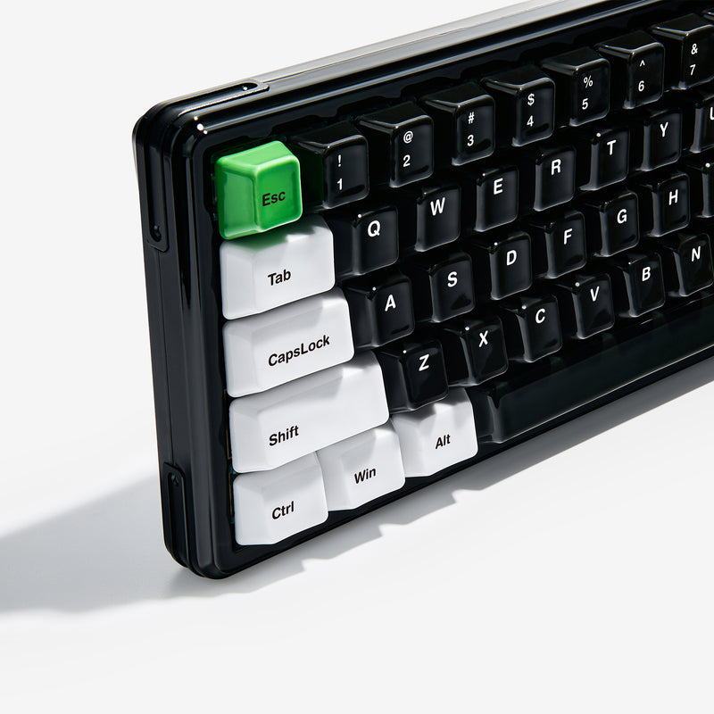 Nada 65 Panda | Panda-Themed Ceramic Mechanical Keyboard