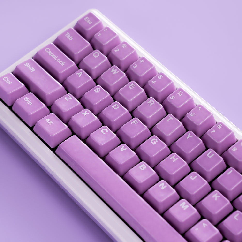 Ceramic Purple Keycaps - Cerakey
