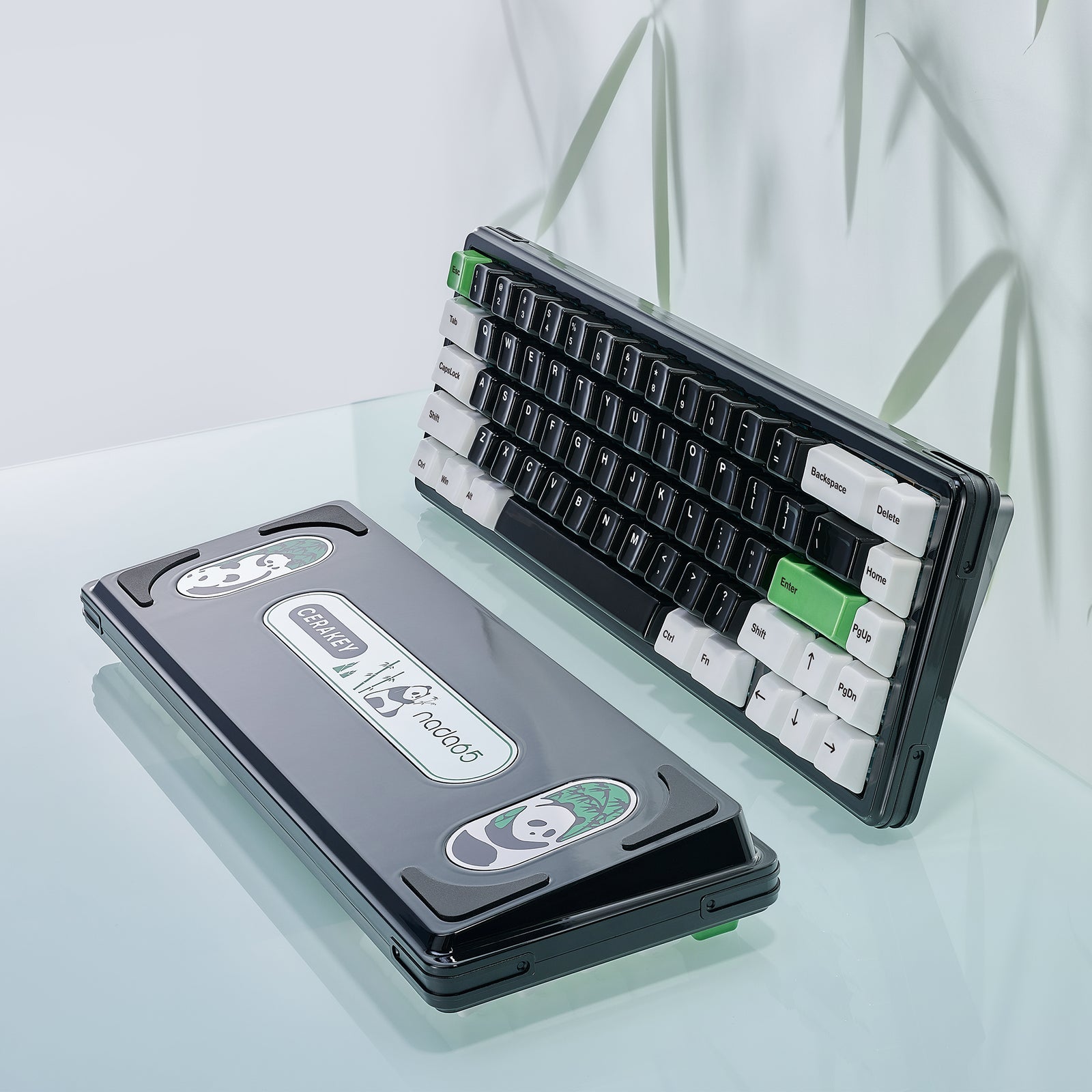 Nada 65 Panda | Panda-Themed Ceramic Mechanical Keyboard