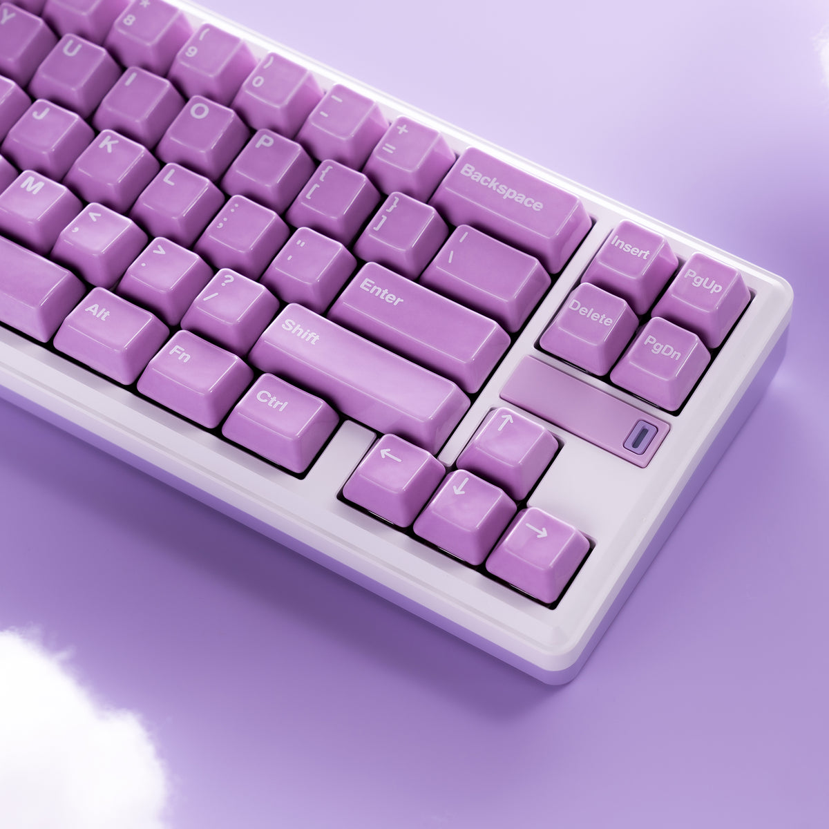 Ceramic Purple Keycaps - Cerakey