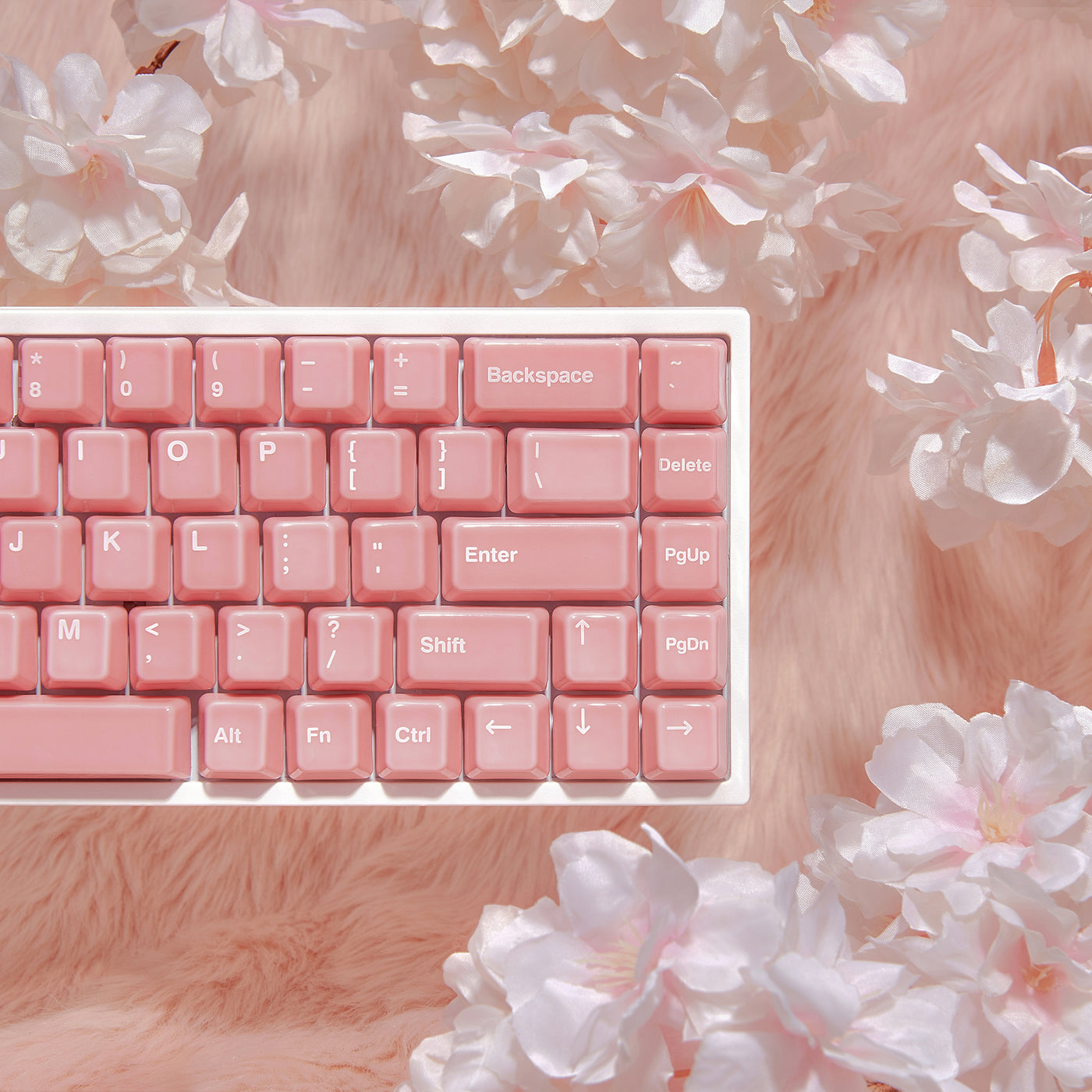 Cerakey Pink Ceramic Keycaps