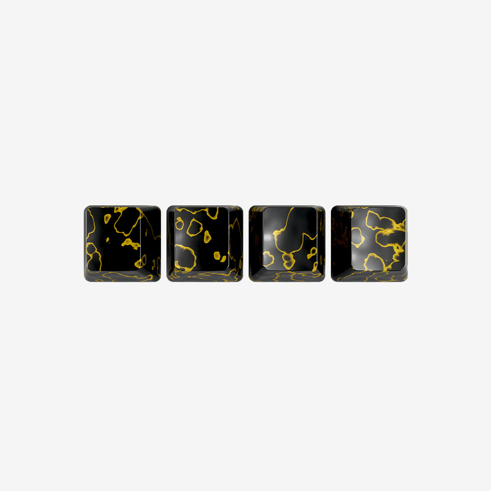 Cerakey | Limited Rhino Skin Texture Ceramic Keycaps - Hand-Painted ...