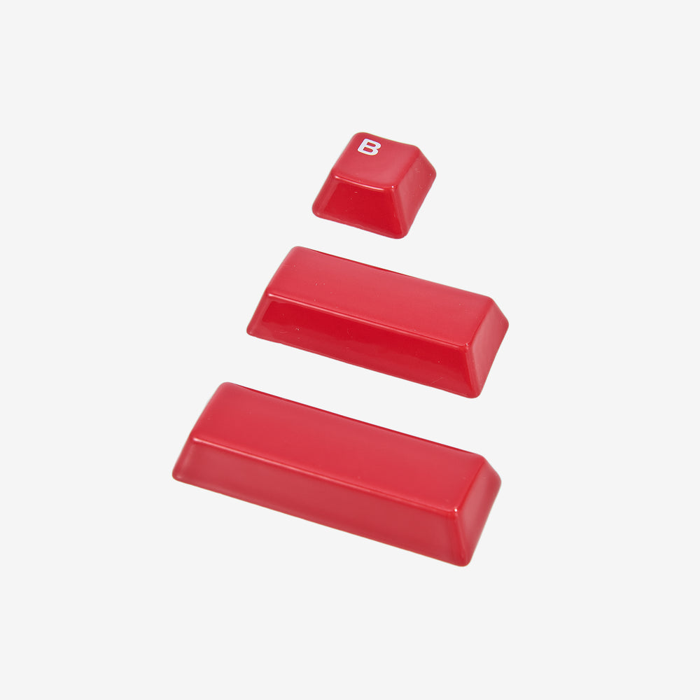 Cerakey H SET Split Spacebar Keycap Set - Ceramic Material for Alice Layout