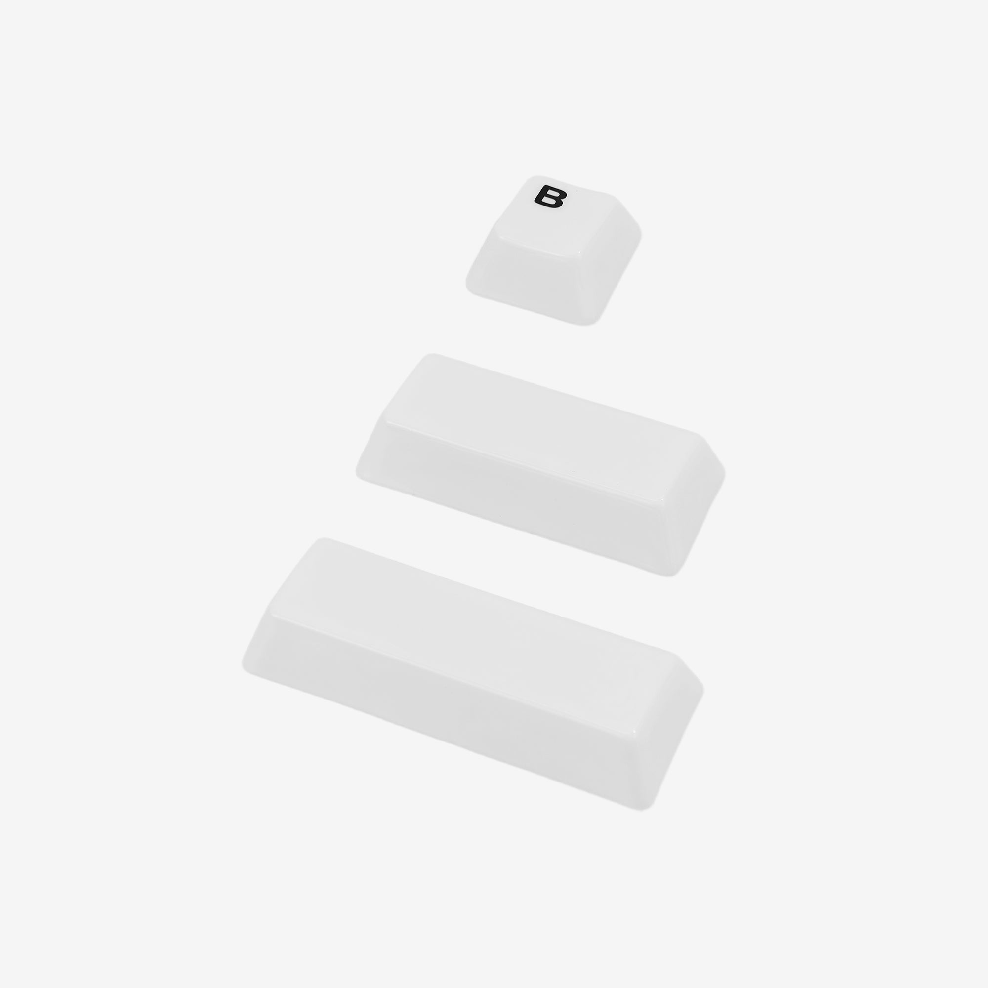 Cerakey H SET Split Spacebar Keycap Set - Ceramic Material for Alice Layout