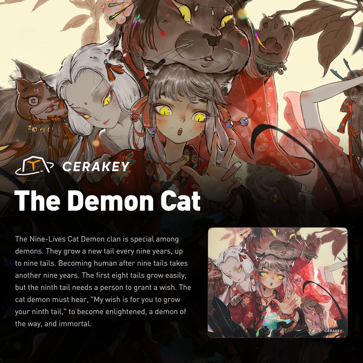 Glass Mousepad - Glass Mouse Mat - Cerakey