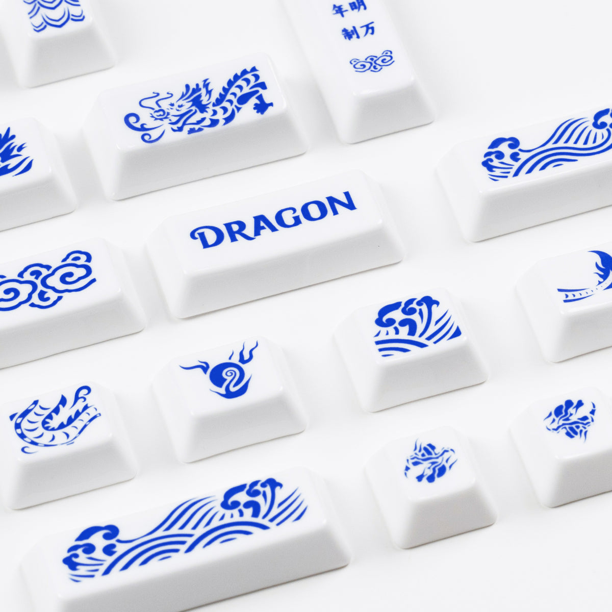 Artisan Dragon Novelty Themed Keycaps