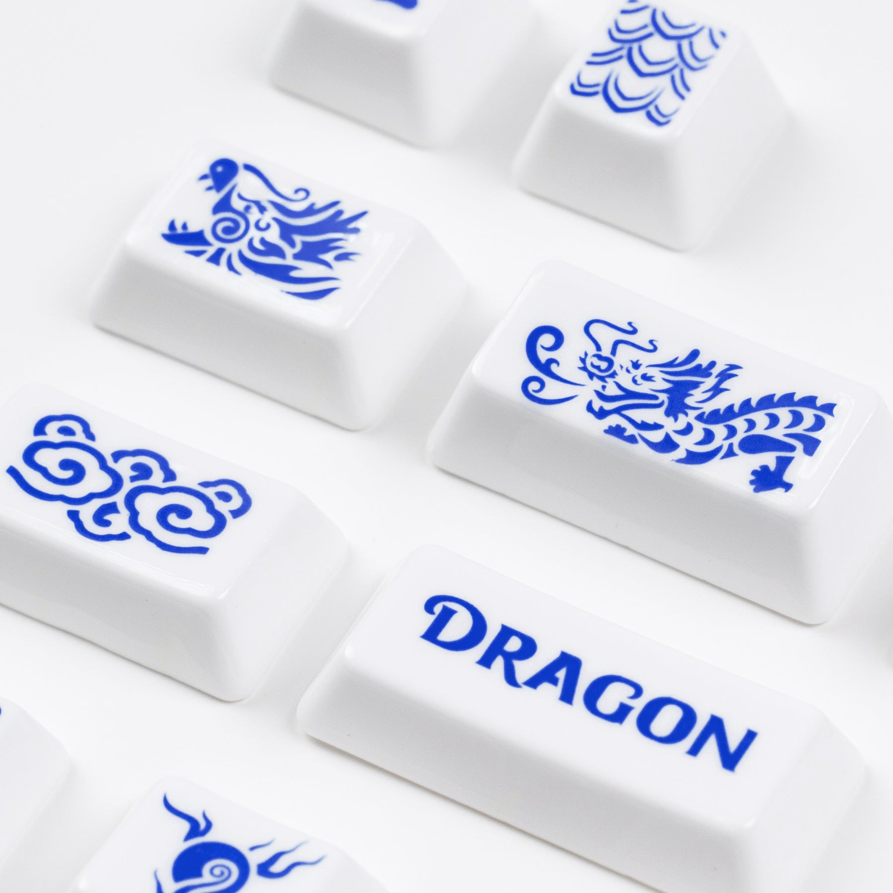 Artisan Dragon Novelty Themed Keycaps
