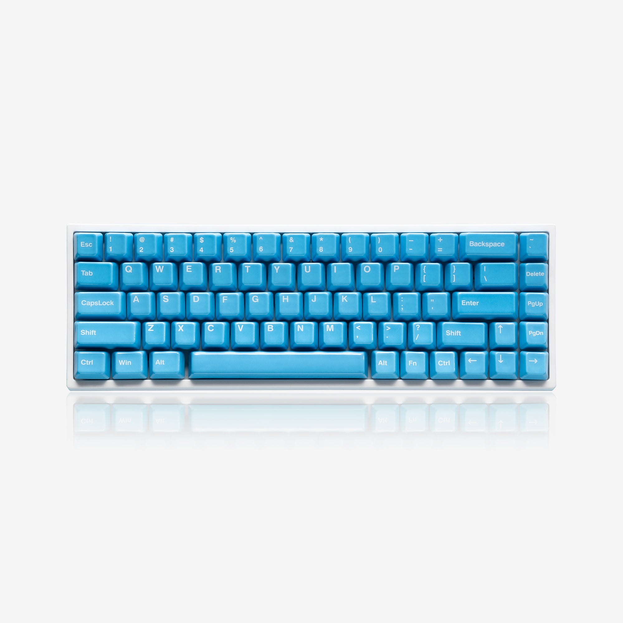 Water Blue Full Set Keycaps | Cerakey
