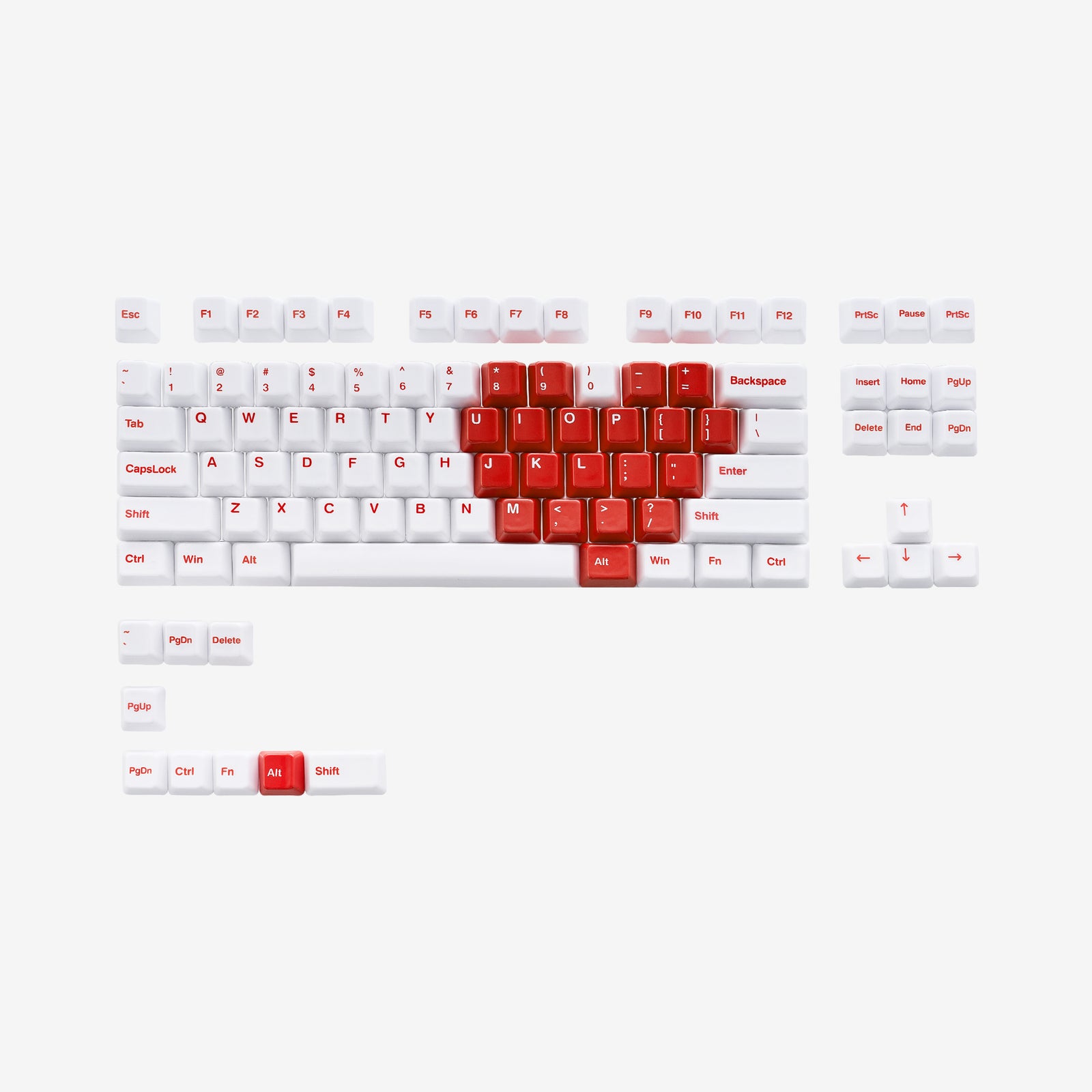 Heart of Love Ceramic Keycap Set