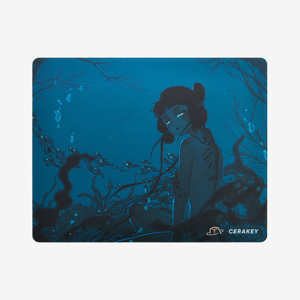 Glass Mousepad - Glass Mouse Mat - Cerakey