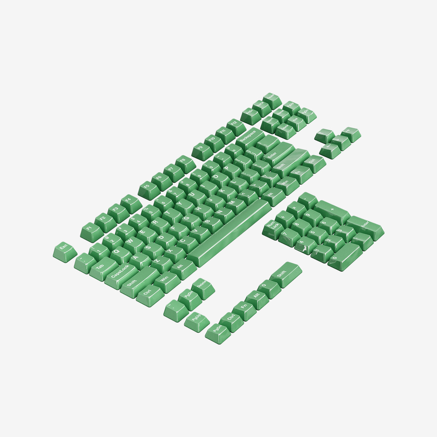 Green Keycaps - Cerakey