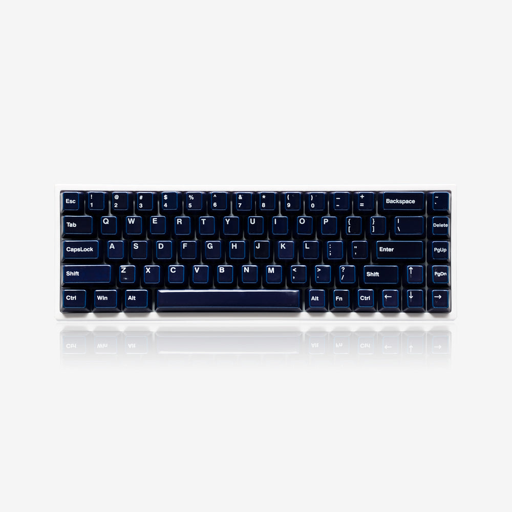 Cerakey Indigo Ceramic Keycaps Set