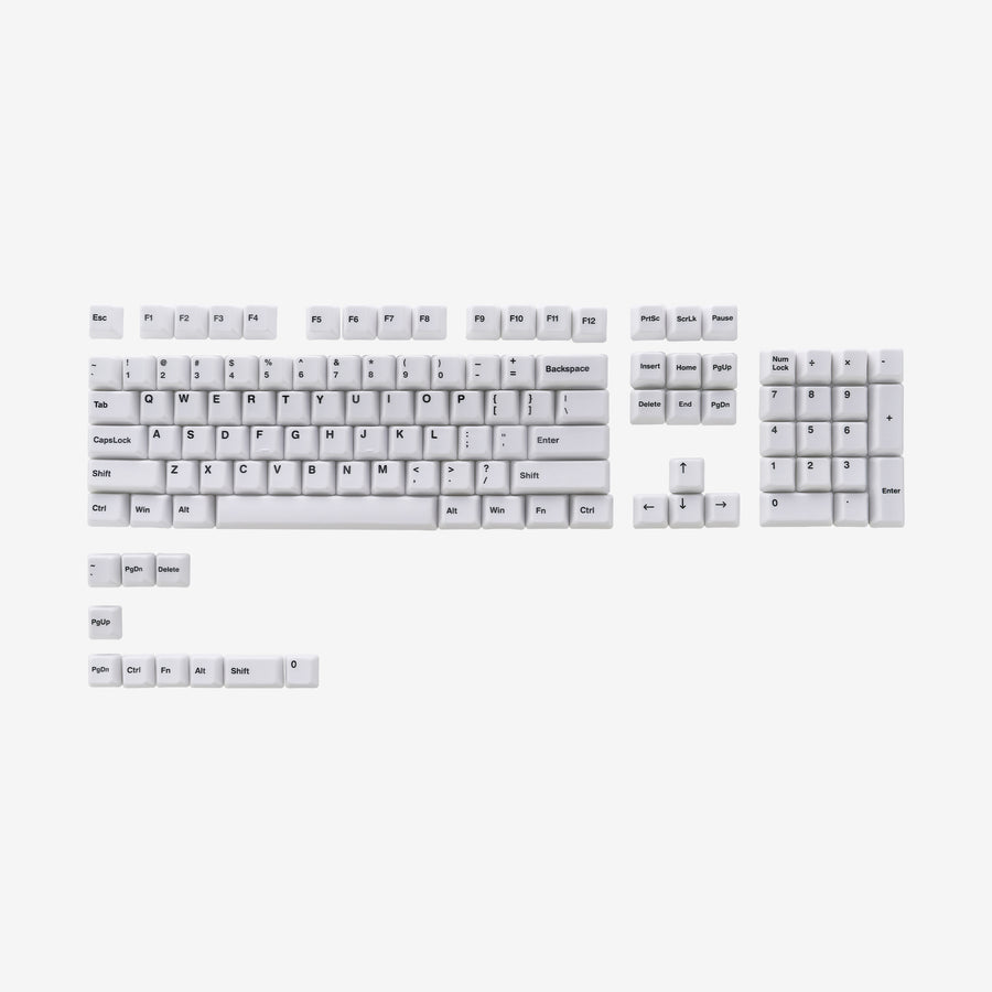 Ceramic Keycap Split Set V2 - Matte