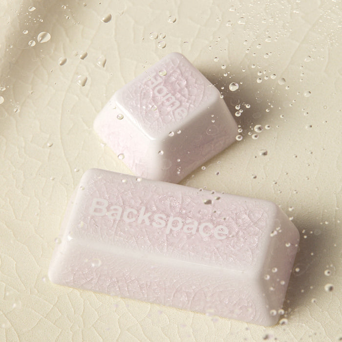 Ceramic Keycap Full Set V2-Pink Crazed
