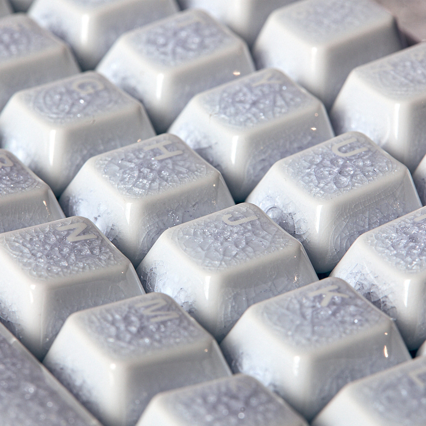 Ceramic Keycap Full Set V2-Purple Crazed