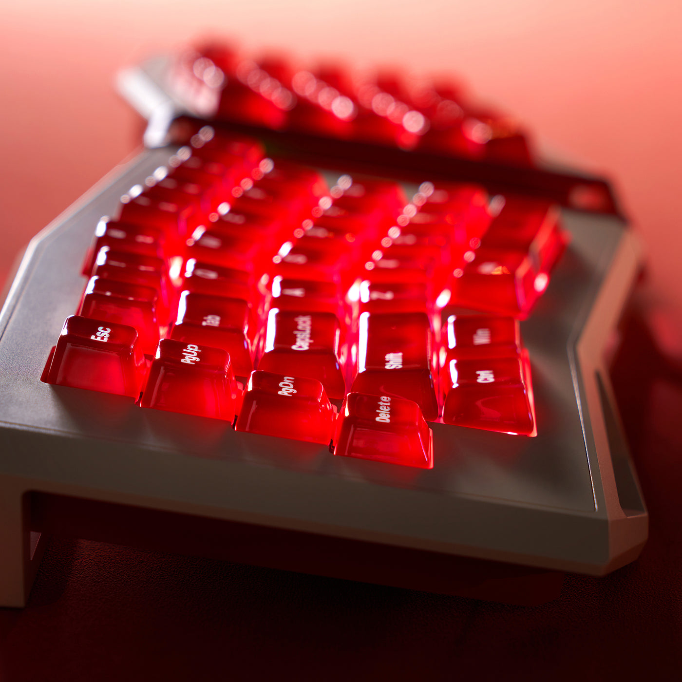 Red Keycaps & Merchanical Keyboard Keycaps - Cerakey