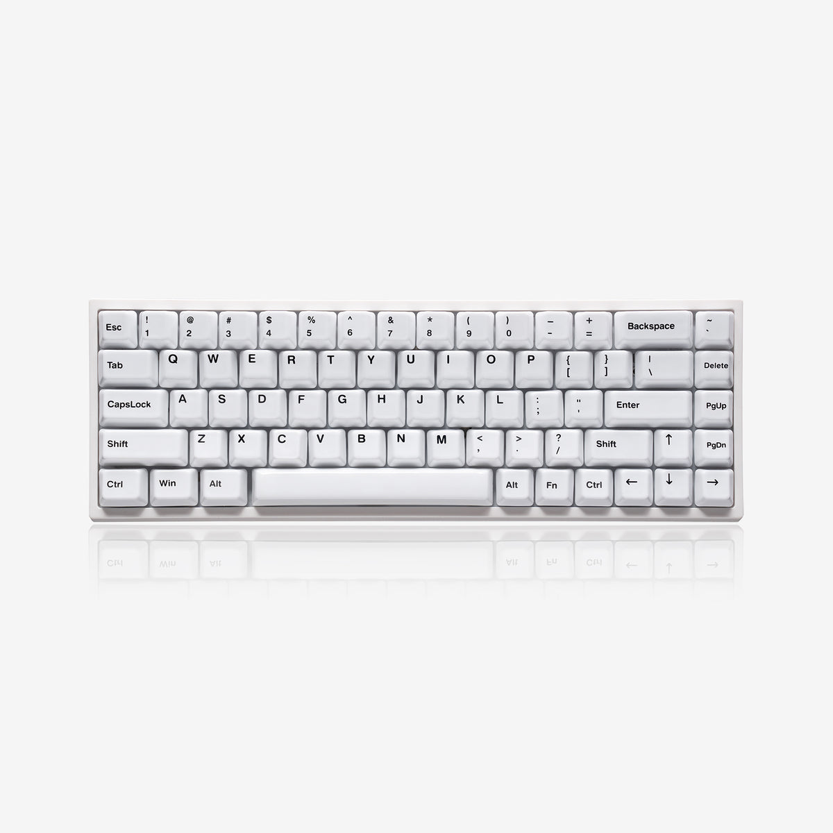 Cerakey White Ceramic Keycaps Set – 114 Keys